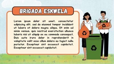 Illustrated Brigada Eskwela. Free Presentation Template — SlidesCarnival