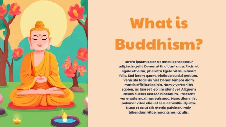Buddhism Slides for Kids. Free PPT & Google Slides Template ...