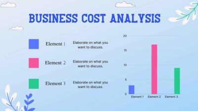 Illustrated Business Cost Analysis Infographics. Free Infographics ...