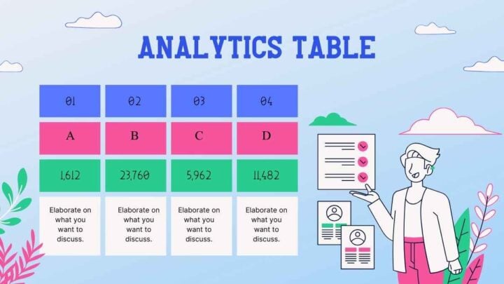 Illustrated Business Cost Analysis Infographics. Free Infographics ...