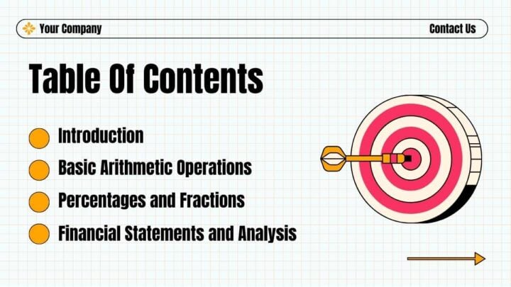 Business Math for Accounting. Slides Template — SlidesCarnival