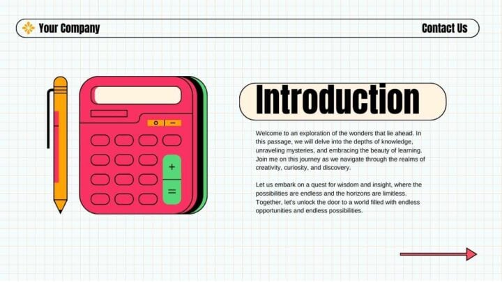 Business Math for Accounting. Slides Template — SlidesCarnival