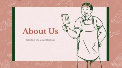 Butcher Shop Business Plan. Free Presentation Template — SlidesCarnival