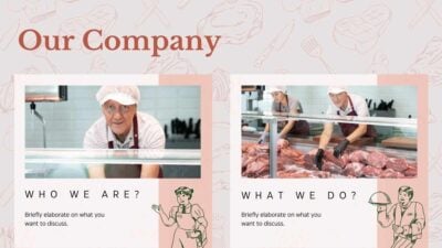Butcher Shop Business Plan. Free Presentation Template — SlidesCarnival
