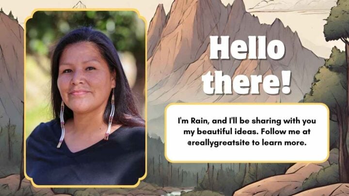 Illustrated Canadian First Nations. Free Presentation Template ...