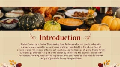 Canadian Thanksgiving Day Background. Free PPT & Google Slides Template ...