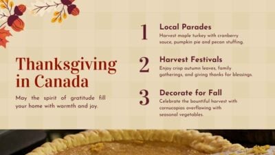 Canadian Thanksgiving Day Background. Free PPT & Google Slides Template ...