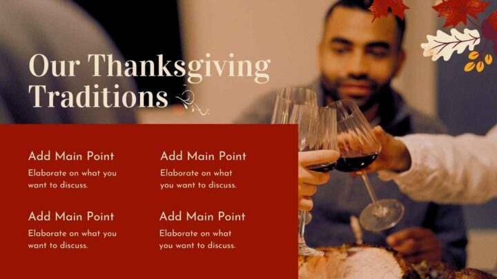 Canadian Thanksgiving Day Background. Free PPT & Google Slides Template ...