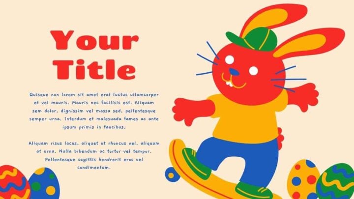 Easter Bunny Mini. Free PPT & Google Slides Template — SlidesCarnival