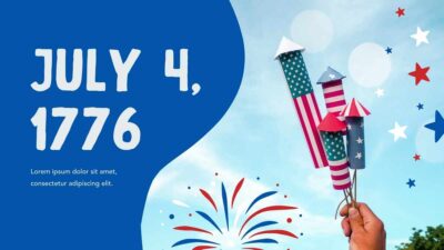 Celebrating 4th of July. Slides Template — SlidesCarnival