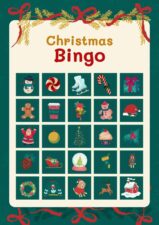 Christmas Bingo Holiday Game Worksheet. Free PPT & Google Slides ...
