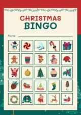 Christmas Bingo Holiday Game Worksheet. Free PPT & Google Slides ...