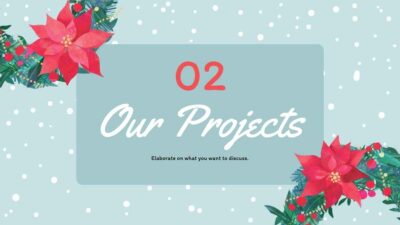Illustrated Christmas Workshop. PPT & Google Slides Template ...
