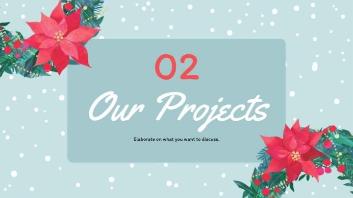 Illustrated Christmas Workshop. PPT & Google Slides Template ...