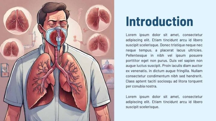 Illustrated Chronic Obstructive Pulmonary Disease (COPD). Free ...