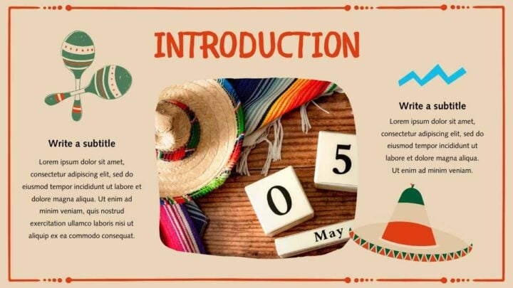 Cinco de Mayo Celebration. Slides Template — SlidesCarnival