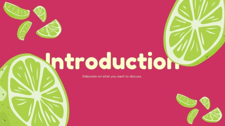 Illustrated Colorful Fruits. Free PPT & Google Slides Template ...