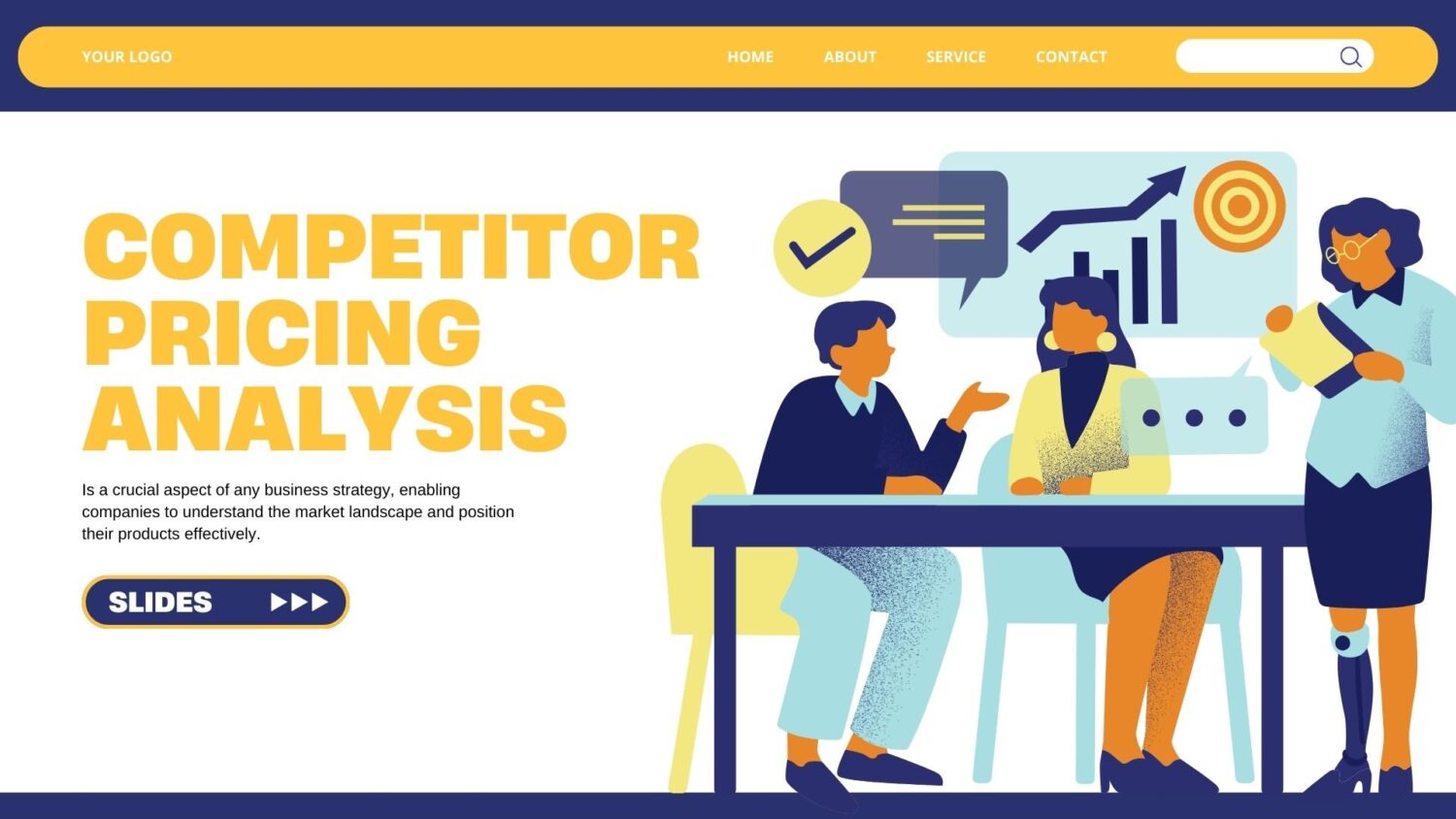 Competitor Pricing Analysis Free Slides Template SlidesCarnival