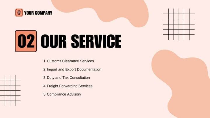 Customs Brokerage Company Profile. Free Slides Template — SlidesCarnival