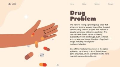 Drugs & Drug Abuse. Free Slides Template — SlidesCarnival