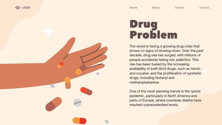 Drugs & Drug Abuse. Free Slides Template — SlidesCarnival