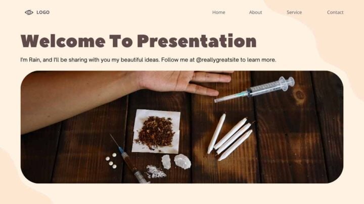 Drugs & Drug Abuse. Free Slides Template — SlidesCarnival