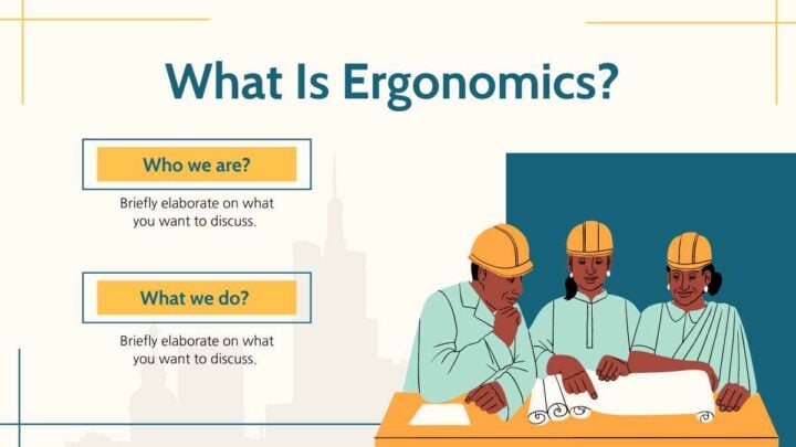 Ergonomics In Industrial Engineering . Free PPT & Google Slides ...