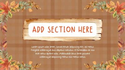 Fall Cottagecore Background. Slides Template — SlidesCarnival