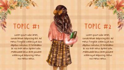 Fall Cottagecore Background. Slides Template — SlidesCarnival