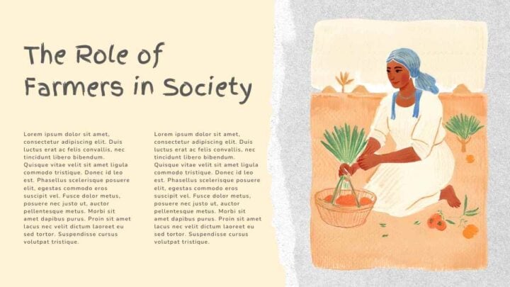 Farming In Ancient Egypt. Free Slides Template — SlidesCarnival