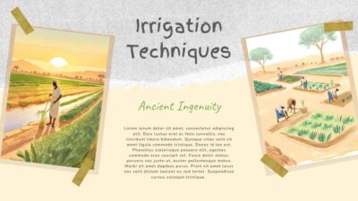 Farming In Ancient Egypt. Free Slides Template — SlidesCarnival