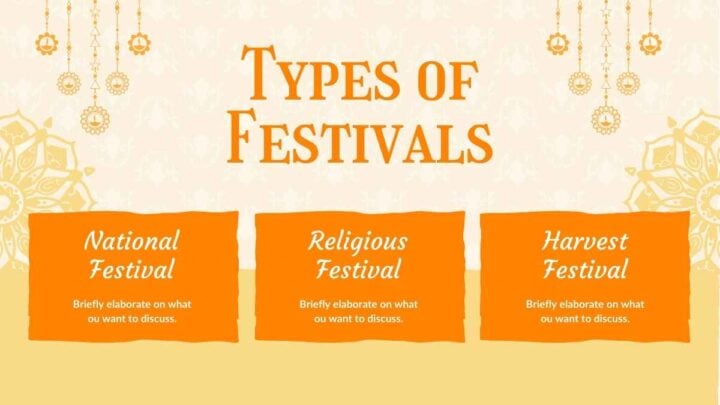Festivals Of India. Free PPT & Google Slides Template — SlidesCarnival