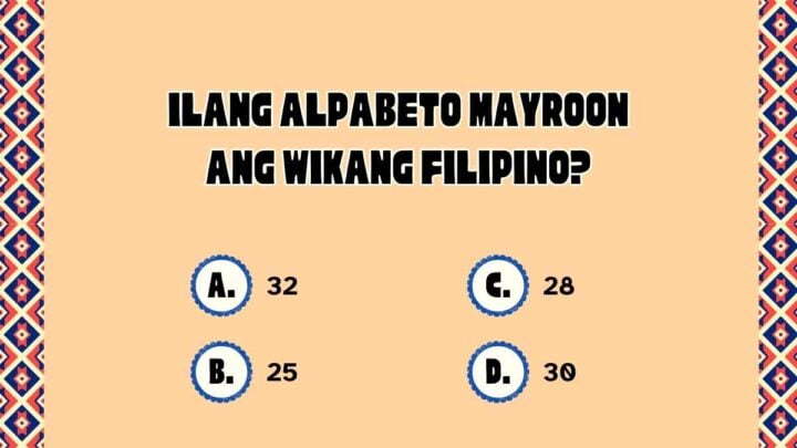 Filipino Quiz Bee. Free Presentation Template — SlidesCarnival
