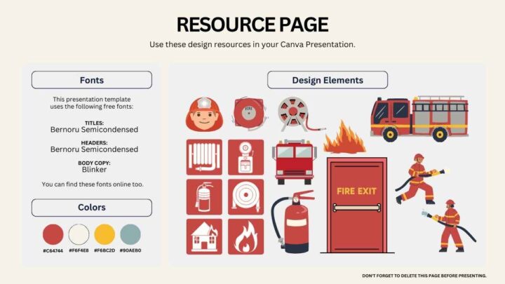 Firefighter Training Workshop. Free Slides Template — SlidesCarnival