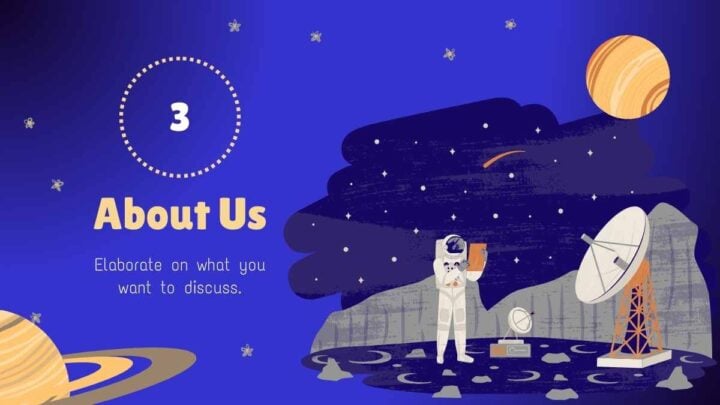 Illustrated First Moon Landing. Free PPT & Google Slides Template ...