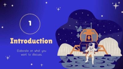 Illustrated First Moon Landing. Free PPT & Google Slides Template ...