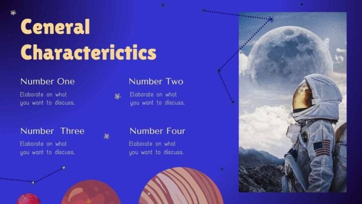Illustrated First Moon Landing. Free PPT & Google Slides Template ...