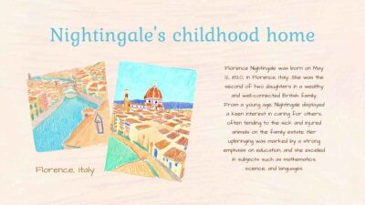 Florence Nightingale Biography . Free PPT & Google Slides Template ...