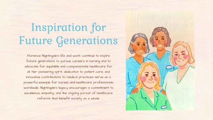 Florence Nightingale Biography . Free PPT & Google Slides Template ...