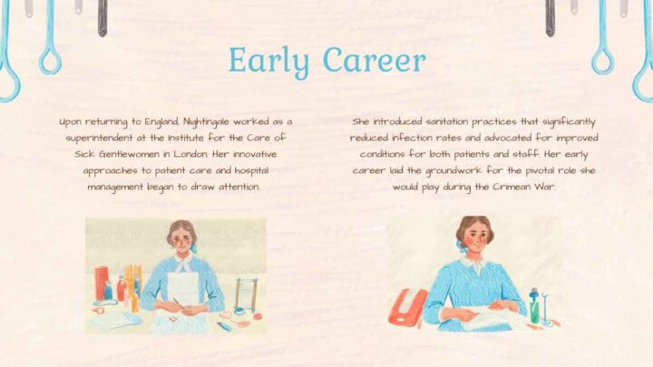 Florence Nightingale Biography . Free PPT & Google Slides Template ...