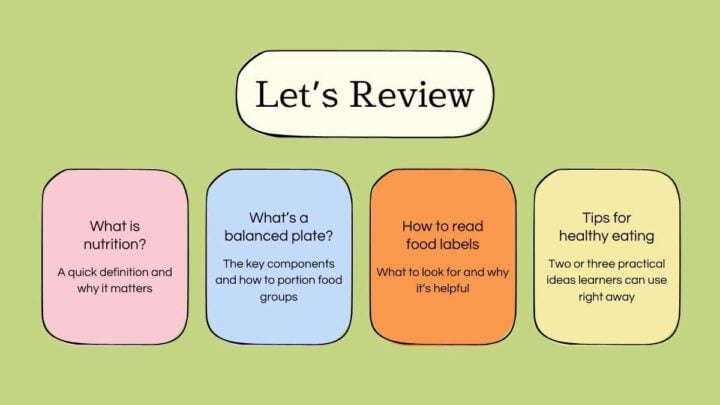 Food and Nutrition. Free PPT & Google Slides Template — SlidesCarnival
