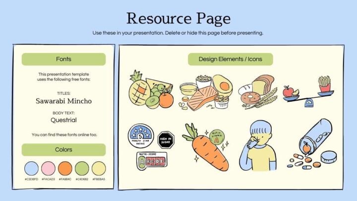 Food and Nutrition. Free PPT & Google Slides Template — SlidesCarnival