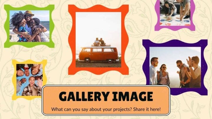 Illustrated Fun Friends Mini. Free PPT & Google Slides Template ...