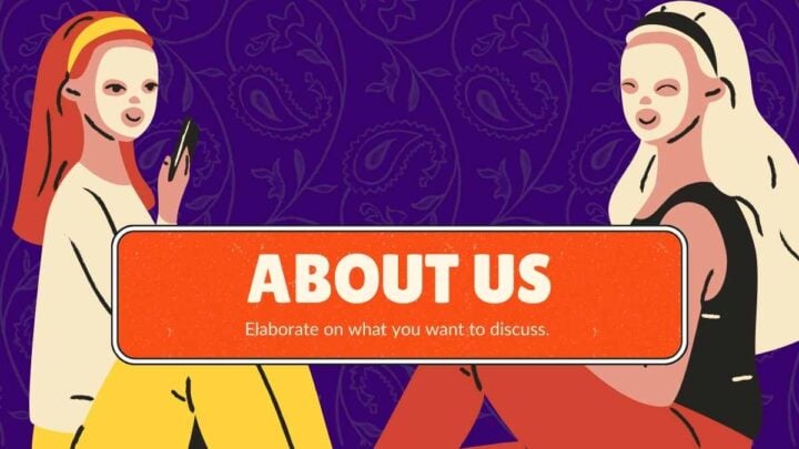 Illustrated Fun Friends Mini. Free PPT & Google Slides Template ...