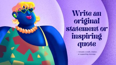 Illustrated Gender Roles and Identity. Free Presentation Template ...