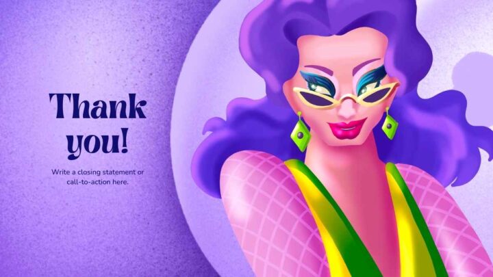 Illustrated Gender Roles and Identity. Free Presentation Template ...