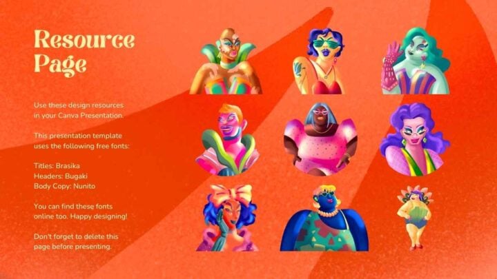 Illustrated Gender Roles and Identity. Free Presentation Template ...