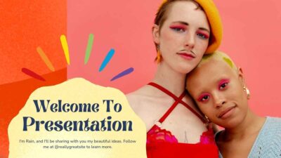 Illustrated Gender Roles and Identity. Free Presentation Template ...