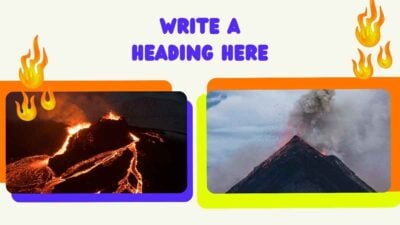 Illustrated Learning About Volcanoes and Lava. Free Presentation ...