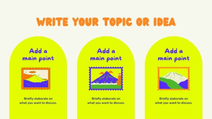 Illustrated Learning About Volcanoes and Lava. Free Presentation ...